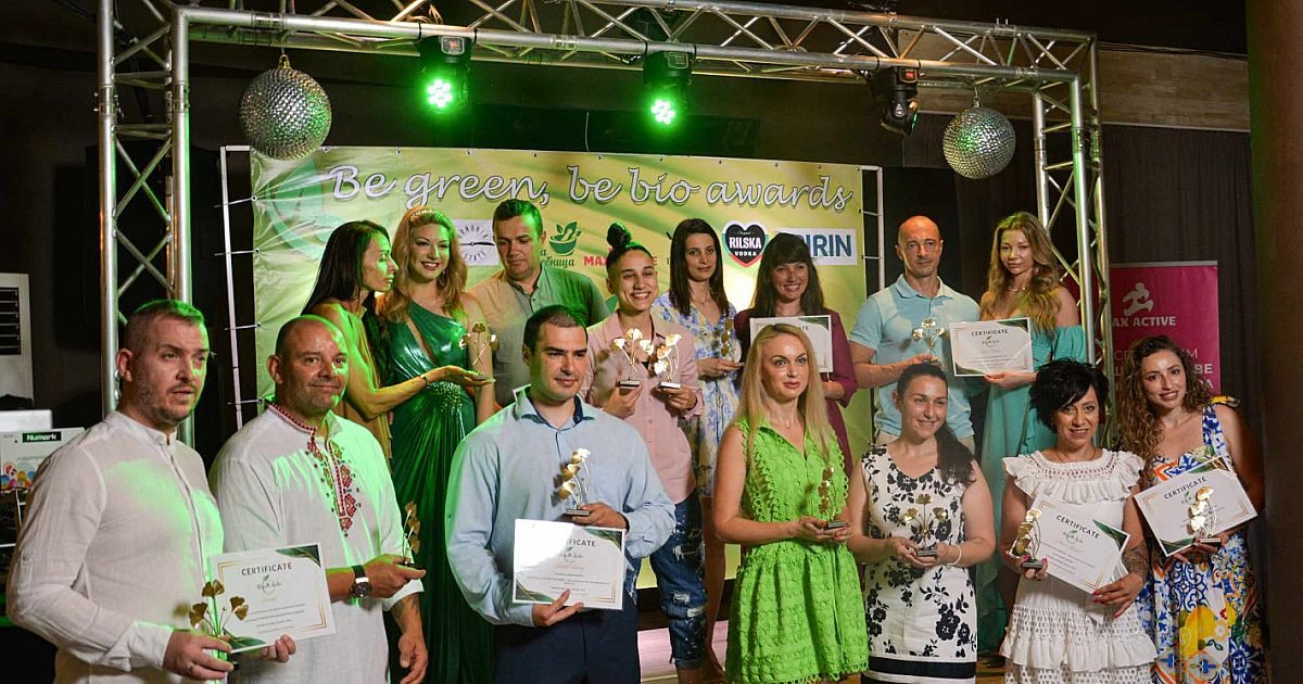 Кои био и еко компании бяха отличени на наградите Be Green, Be Bio ...